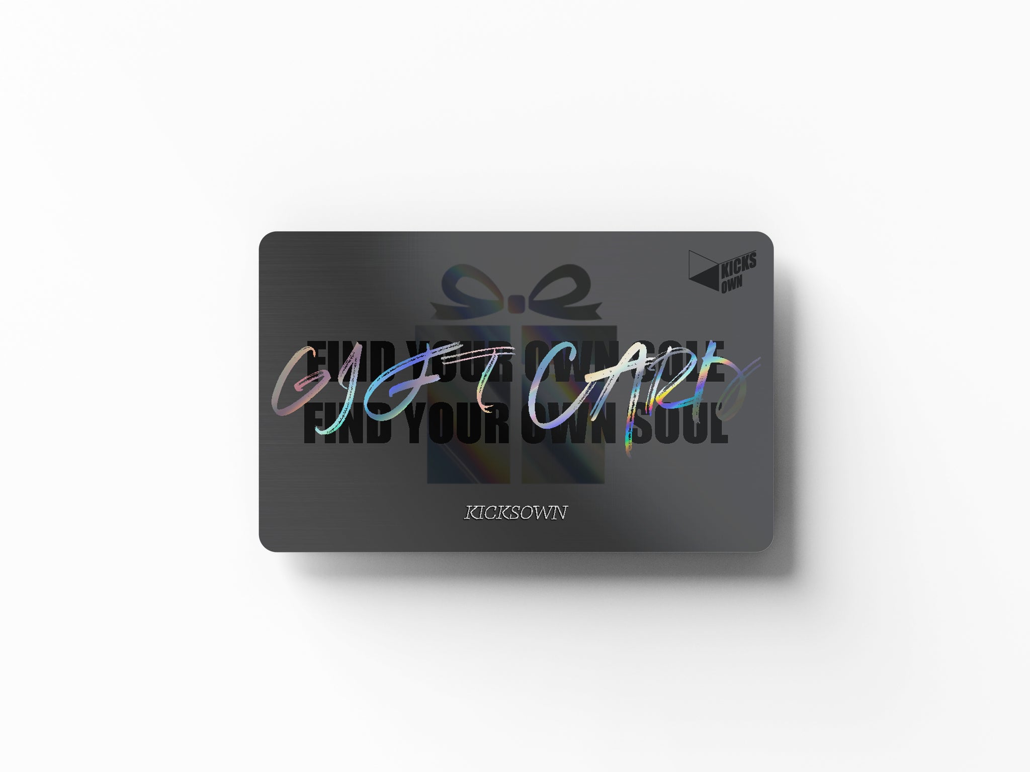 Kicksown gift card